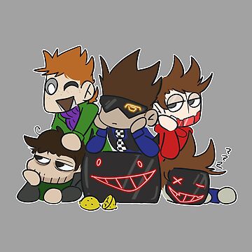 "Project Tord - main characters" Sticker for Sale by SofiaArtFactory ...