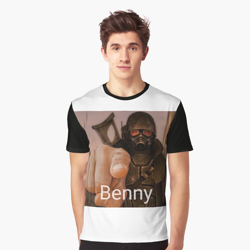 "Fallout New Vegas Benny meme" Sticker for Sale by Gabicx420 | Redbubble