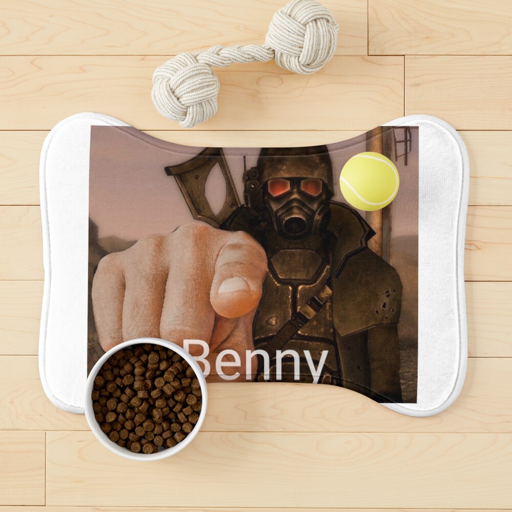 "Fallout New Vegas Benny meme" Sticker for Sale by Gabicx420 | Redbubble