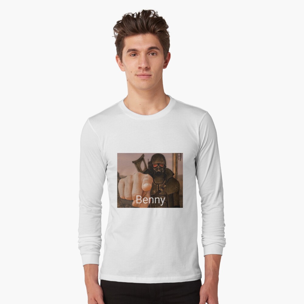 "Fallout New Vegas Benny meme" Sticker for Sale by Gabicx420 | Redbubble