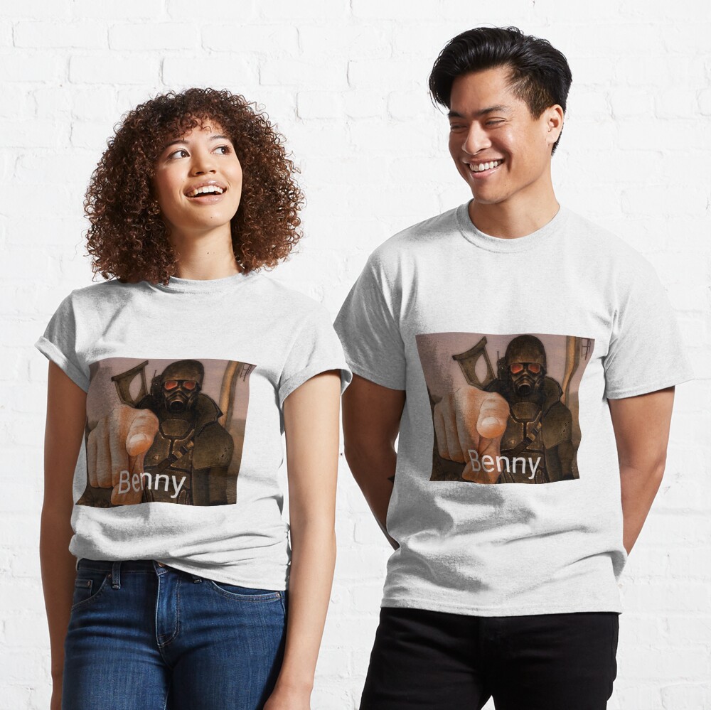 "Fallout New Vegas Benny meme" Sticker for Sale by Gabicx420 | Redbubble