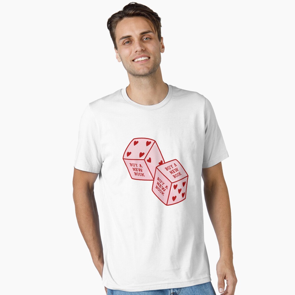 "bookish dice" Sticker for Sale by indiebookster | Redbubble