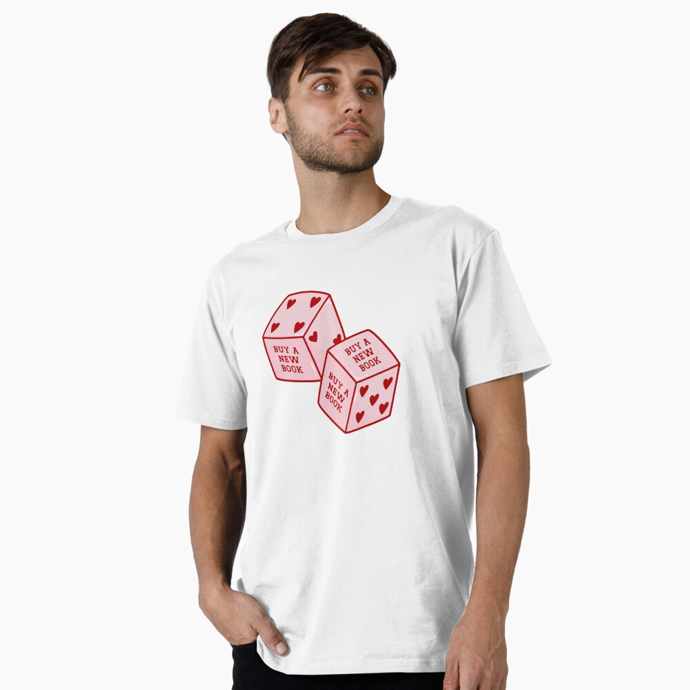 "bookish dice" Sticker for Sale by indiebookster | Redbubble