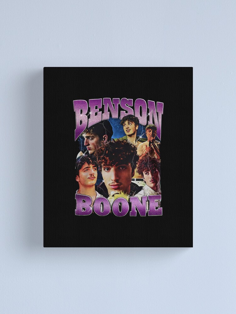 Benson Boone a Benson Boone a Benson Boone Canvas Print sold by Ian ...