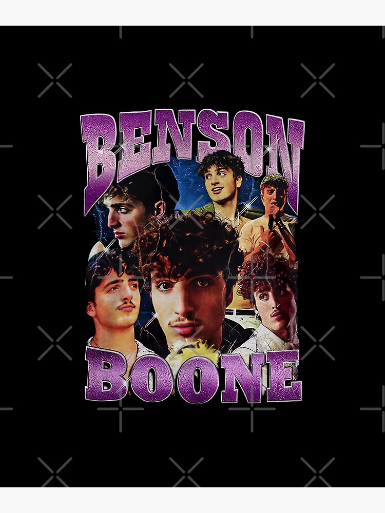 Benson Boone a Benson Boone a Benson Boone Canvas Print sold by Ian ...