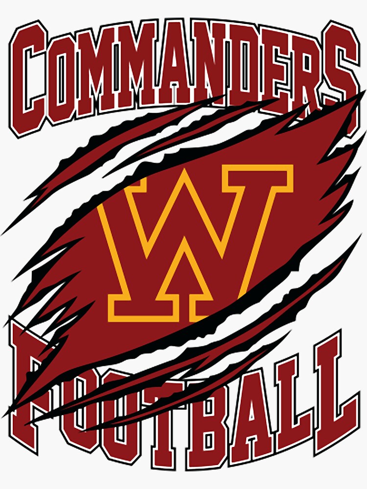 "Art - washington commanders" Sticker for Sale by adinalpspige | Redbubble