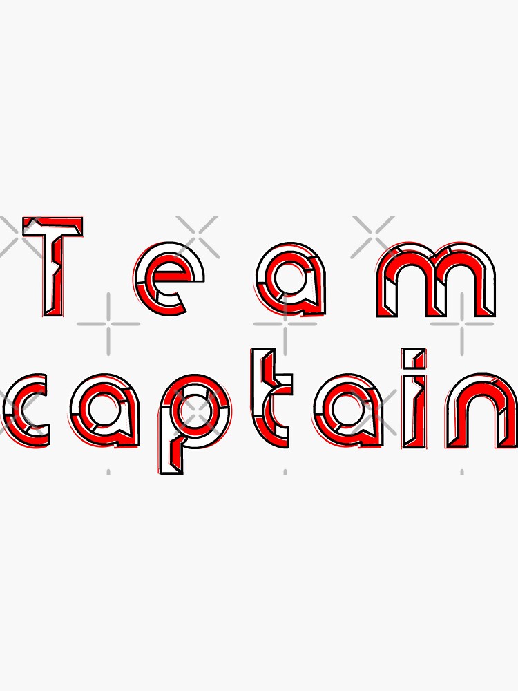 "Team Captain Leadership Teamwork Captaincy Sportsmanship Coordination ...
