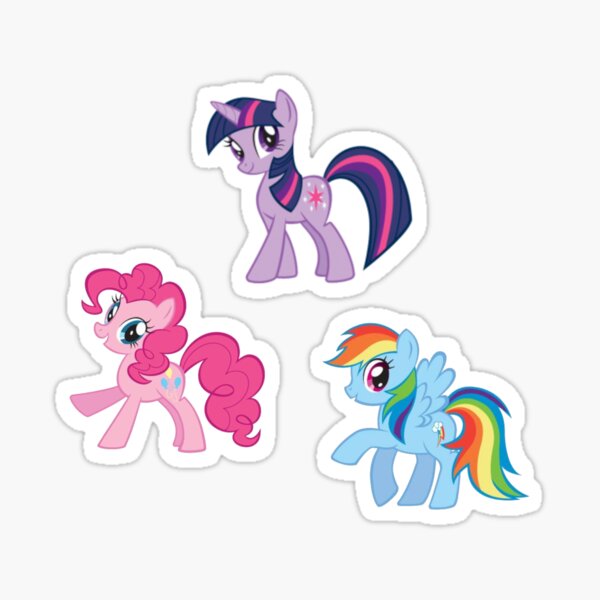 "MLP 3 Pack" Sticker for Sale by kay0034 | Redbubble