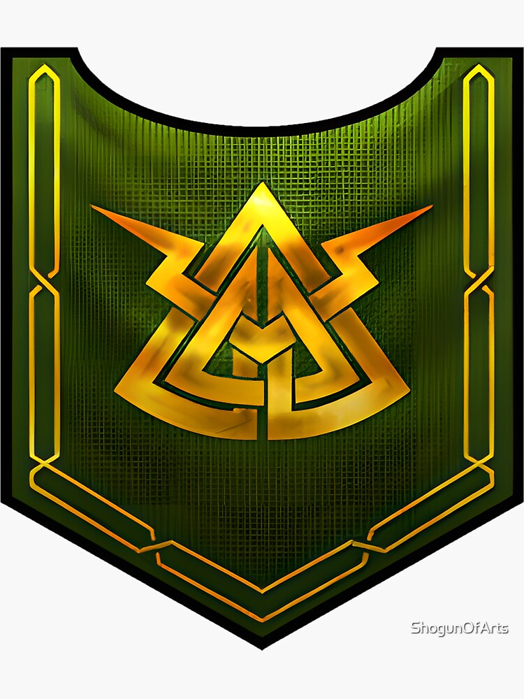 "Karak Izor Dwarfs Faction Symbol Warhammer Fantasy" Sticker for Sale ...