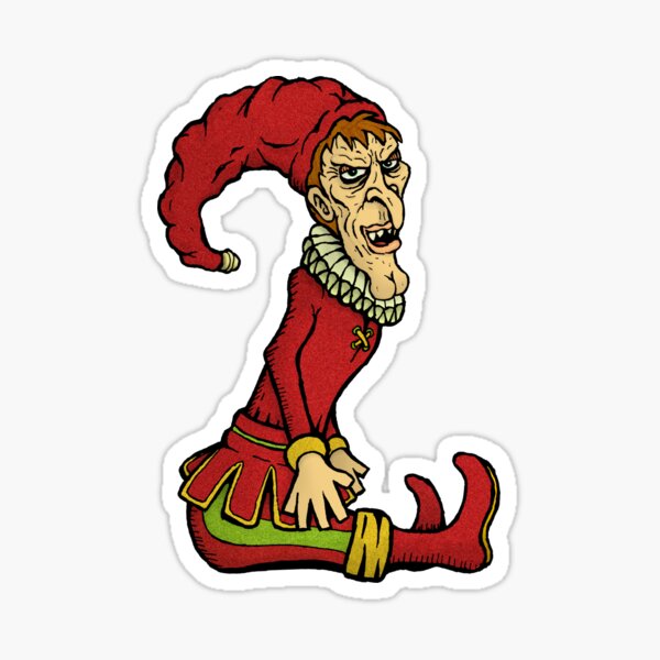 "Freaky Number 2 Puppet" Sticker by MalcolmKirk | Redbubble