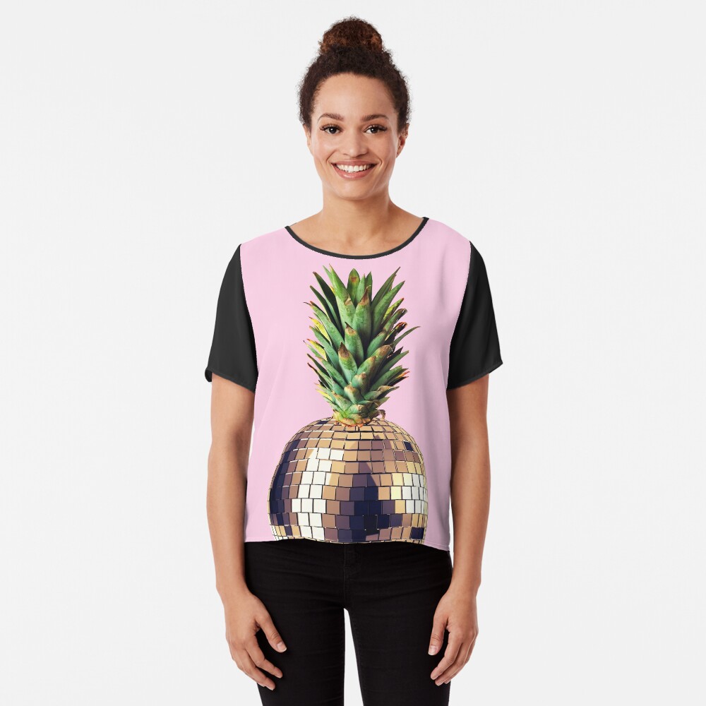 "Ananas party (pineapple) pink version" Sticker for Sale by ...