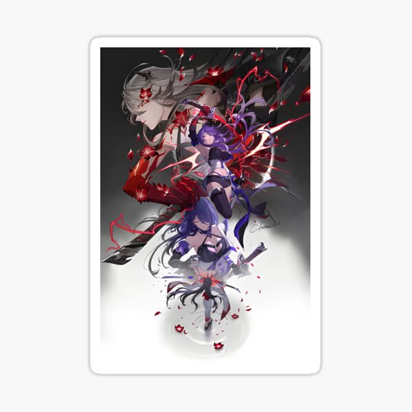 "Acheron Honkai Star Rail - Acheron" Sticker for Sale by LetsMingel ...
