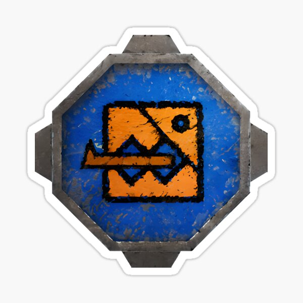 "Last Defenders Lizardmen Faction Symbol Warhammer Fantasy" Sticker for ...