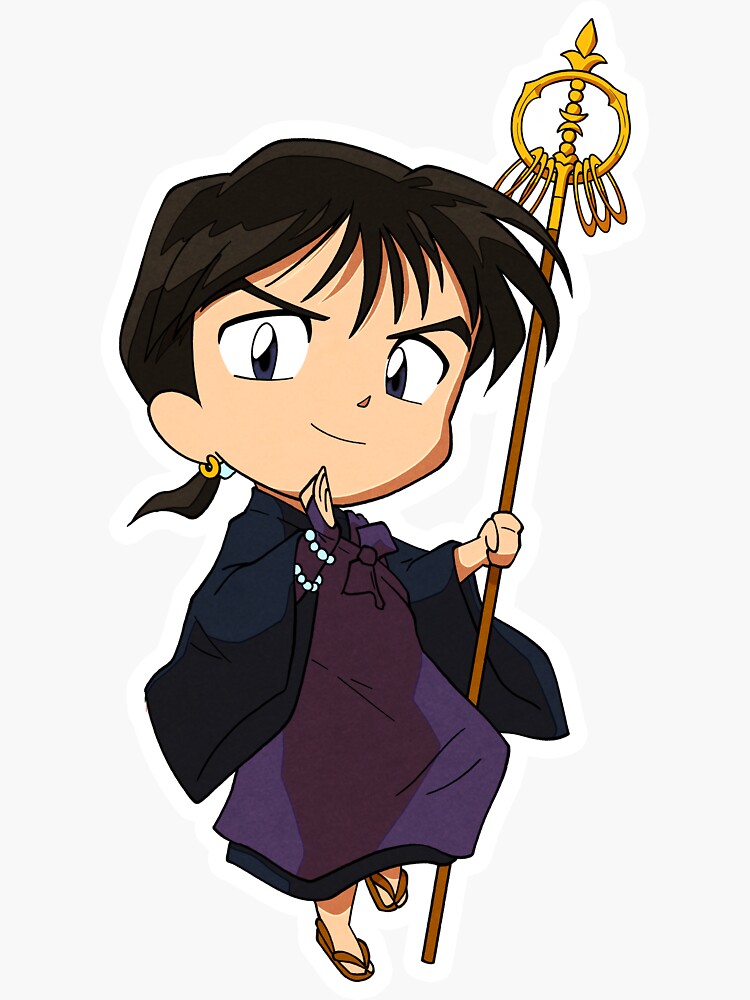 "Womanizing Monk Retro Chibi" Sticker for Sale by KeyBlackStudios ...