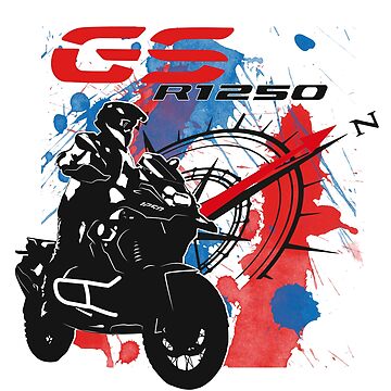 "TSHIRT GS R1250" Sticker for Sale by Baarioto | Redbubble