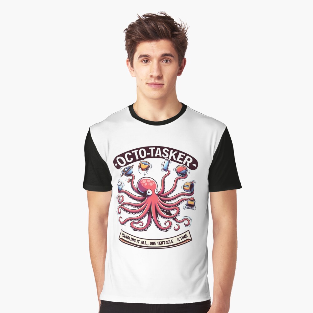 "Octo-Tasker Funny meme quote office octopus multitasking - Italy ...