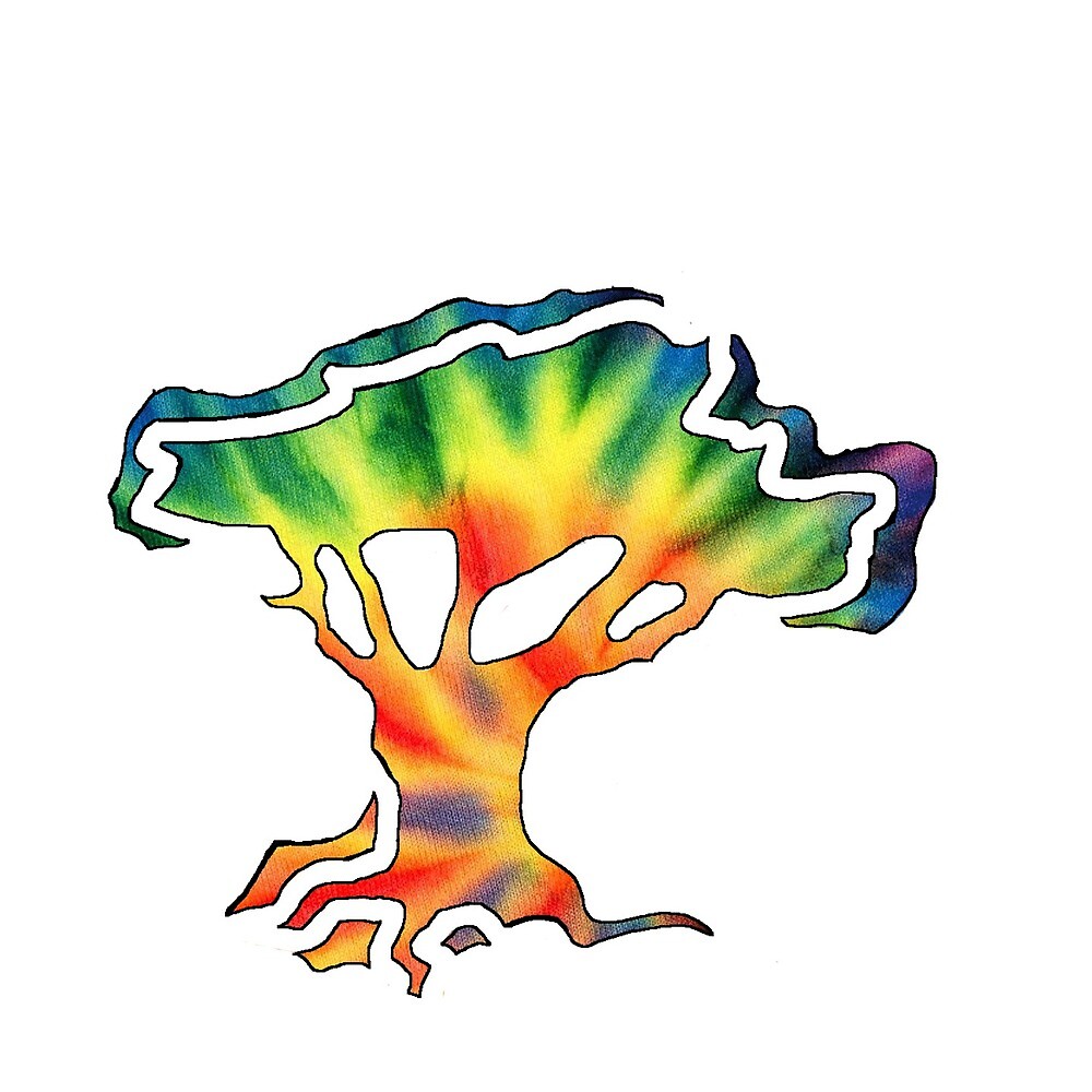 "Tie Dye Tree" by Pedro Fart Faced McGee | Redbubble