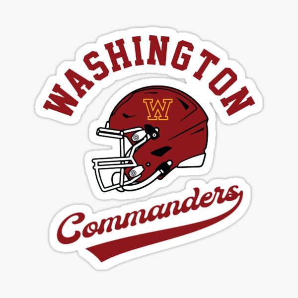 "Art - washington commanders" Sticker for Sale by adinalpspige | Redbubble