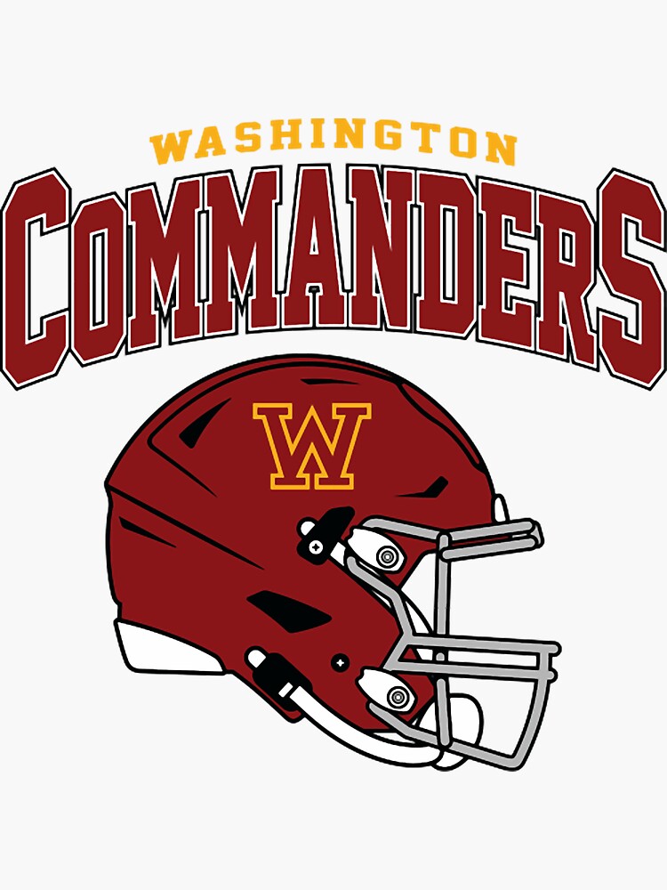 "Art - washington commanders" Sticker for Sale by adinalpspige | Redbubble