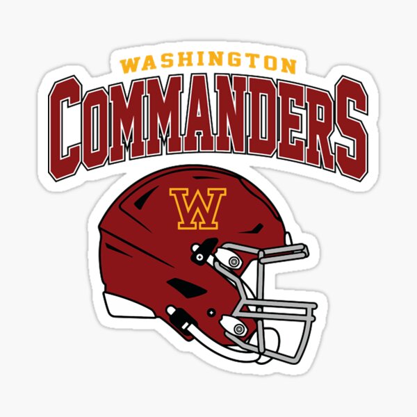 "Art - washington commanders" Sticker for Sale by adinalpspige | Redbubble