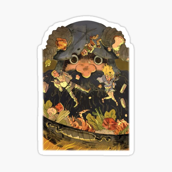 "Dungeon Meshi" Sticker for Sale by mipasuteru | Redbubble