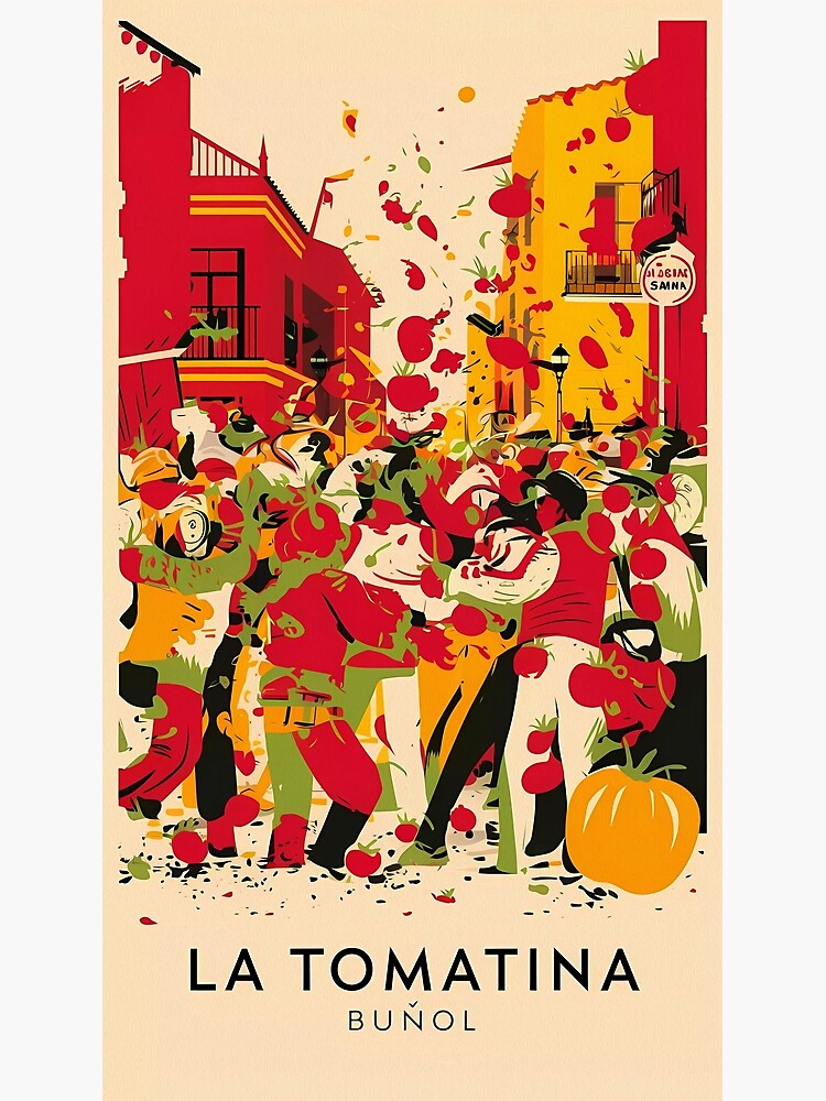 "La Tomatina Festival - Bunol - Valencia - Spain : Red Riot: The Annual ...