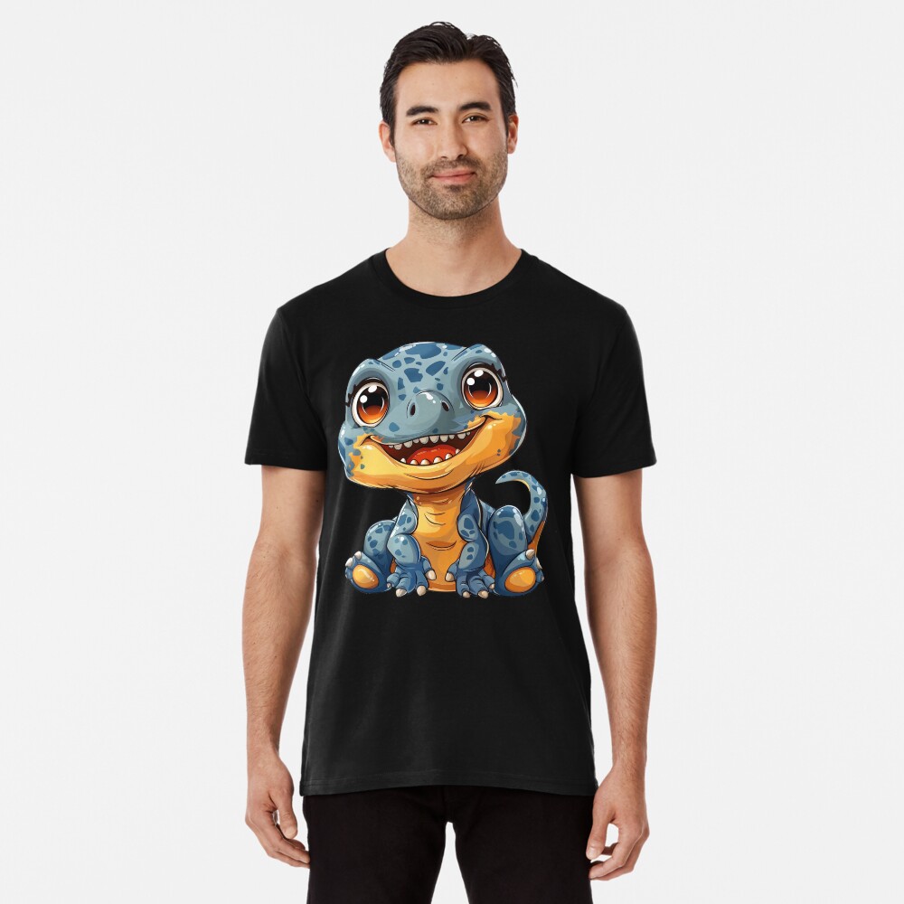 "Cute Blue T-Rex Dinosaur" Sticker for Sale by IIA-Shirts | Redbubble