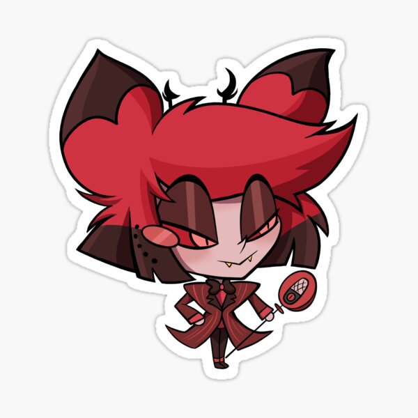"Hazbin Hotel - Alastor Chibi" Sticker for Sale by Tilly TheStrange ...