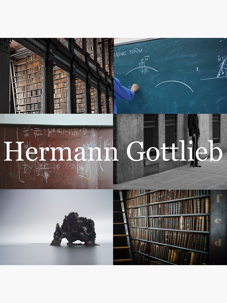 "hermann gottlieb aesthetic " Sticker for Sale by Hallagay | Redbubble
