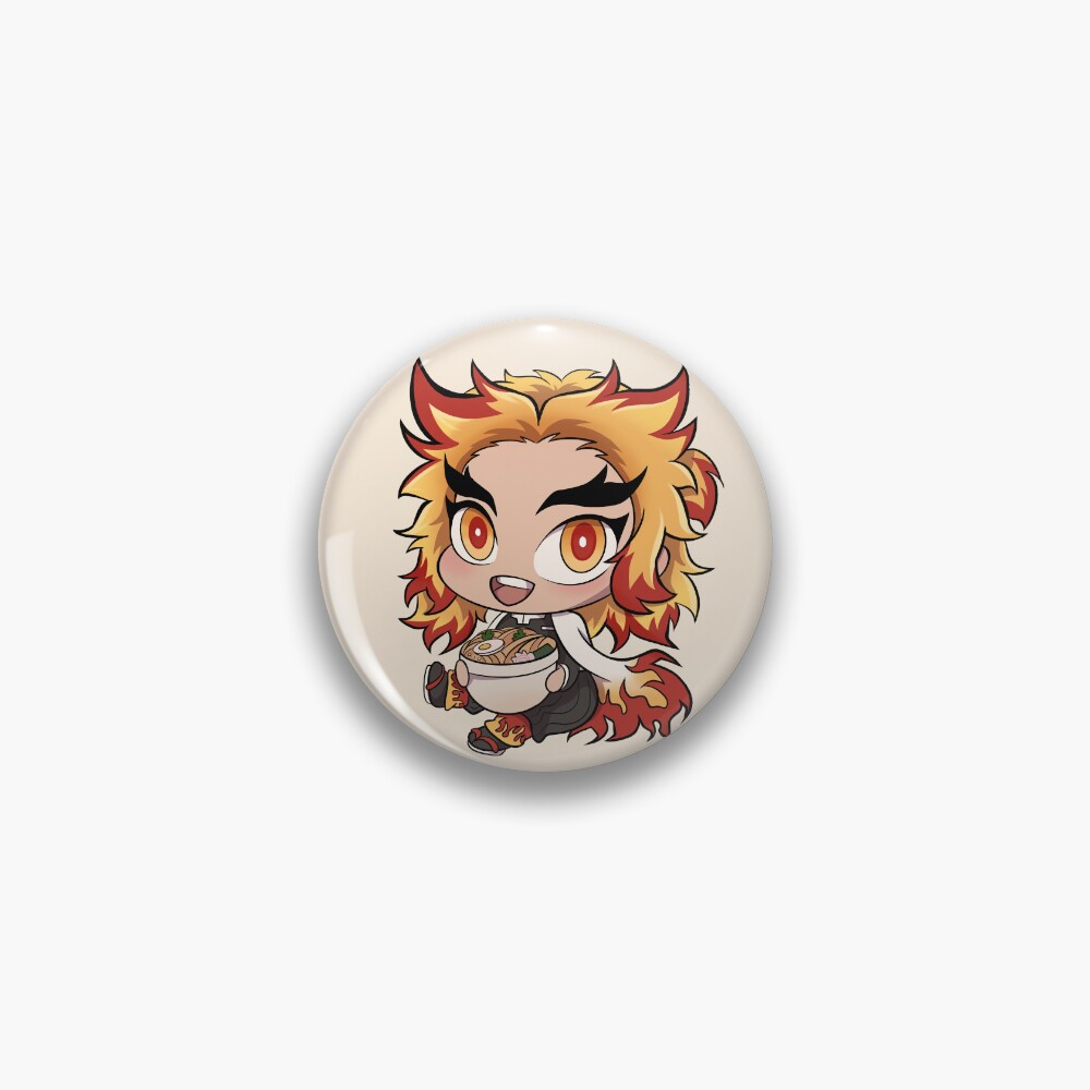 "Demon Slayer - Rengoku Chibi" Sticker for Sale by Tilly TheStrange ...