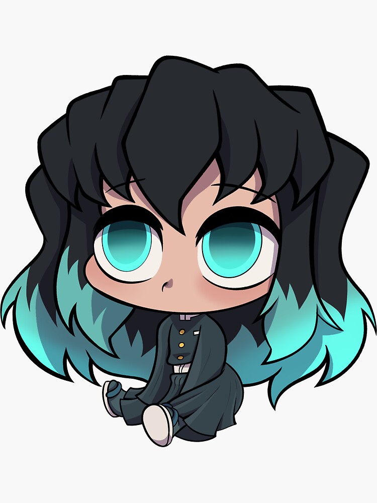 "Demon Slayer - Tokito Chibi" Sticker for Sale by Forythetilly | Redbubble