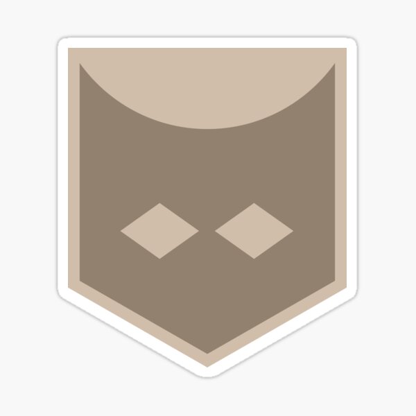 "Helldivers 2 rank emblem space cadet" Sticker by X-RayActual | Redbubble