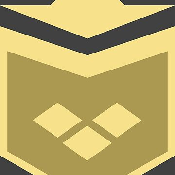 "Helldivers 2 rank emblem admiral" Sticker by X-RayActual | Redbubble