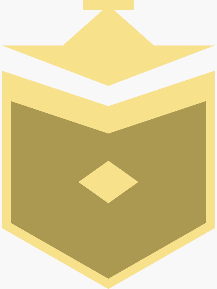 "Helldivers 2 rank emblem marshal" Sticker by X-RayActual | Redbubble