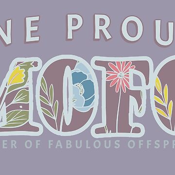 "Funny proud Mom acronym MOFO" Sticker for Sale by TreehouseChimp ...