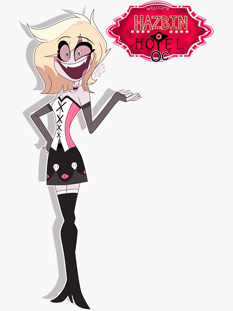 "Charlie Morningstar - Hazbin Hotel" Sticker for Sale by Aqsa-manzoor ...