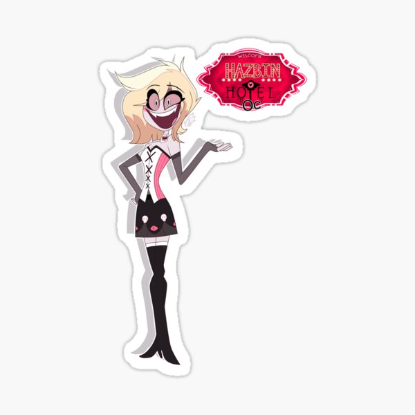 "Charlie Morningstar - Hazbin Hotel" Sticker for Sale by Aqsa-manzoor ...