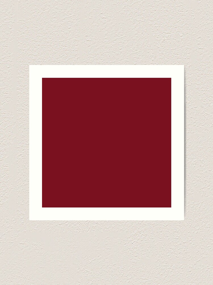 "Valiant Bright Red Poppy 2018 Fall Winter Color Trends" Art Print by ...