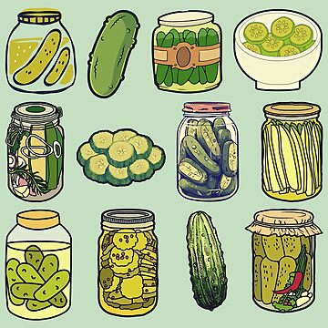 "Pickles" Sticker for Sale by HowToCanadian | Redbubble