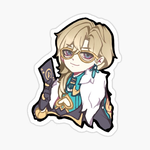 "Honkai Star Rail Aventurine" Sticker for Sale by mheeju | Redbubble