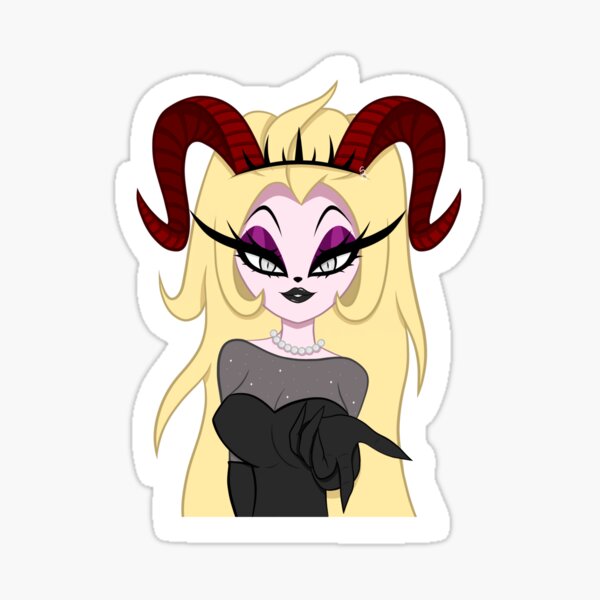 "LILITH - HAZBIN HOTEL" Sticker for Sale by SoppiBoop | Redbubble