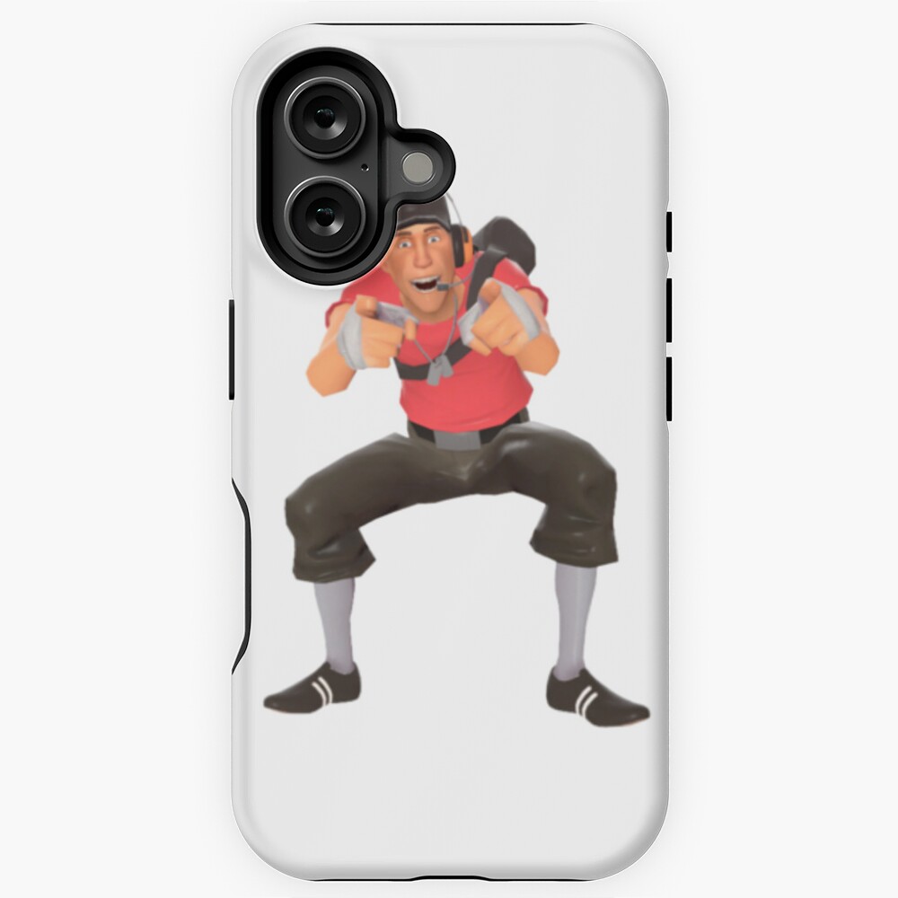 "tf2 scout laugh" Sticker for Sale by cgbyrd | Redbubble