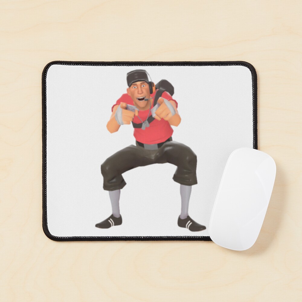 "tf2 scout laugh" Sticker for Sale by cgbyrd | Redbubble