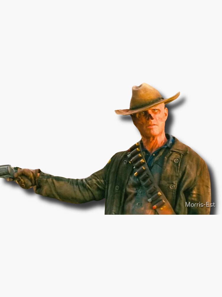 "The ghoul tv series fallout" Sticker for Sale by Morris-Est | Redbubble