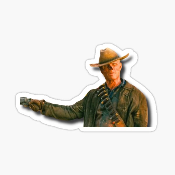 "The ghoul tv series fallout" Sticker for Sale by Morris-Est | Redbubble