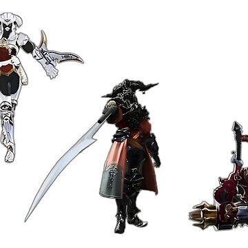 "Garlemald Sticker Set" Sticker for Sale by SakuShinobi | Redbubble