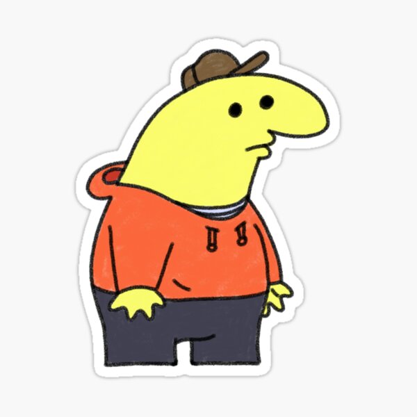 "smiling friends" Sticker for Sale by Graficalistudio | Redbubble