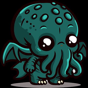"Cute Kawaii Cthulhu" Sticker for Sale by Pieter Bruwer | Redbubble