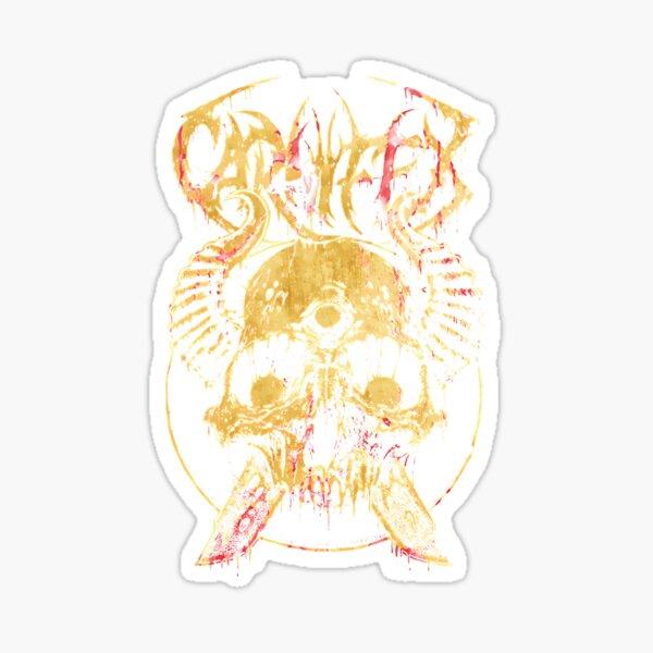 "Carnifex Skull" Sticker for Sale by BrandonRos0 | Redbubble