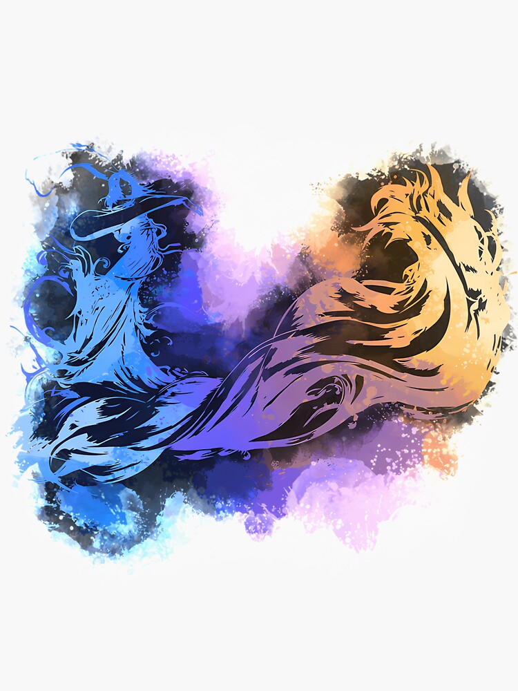 "Final Fantasy X logo " Sticker for Sale by ManuelHijo | Redbubble